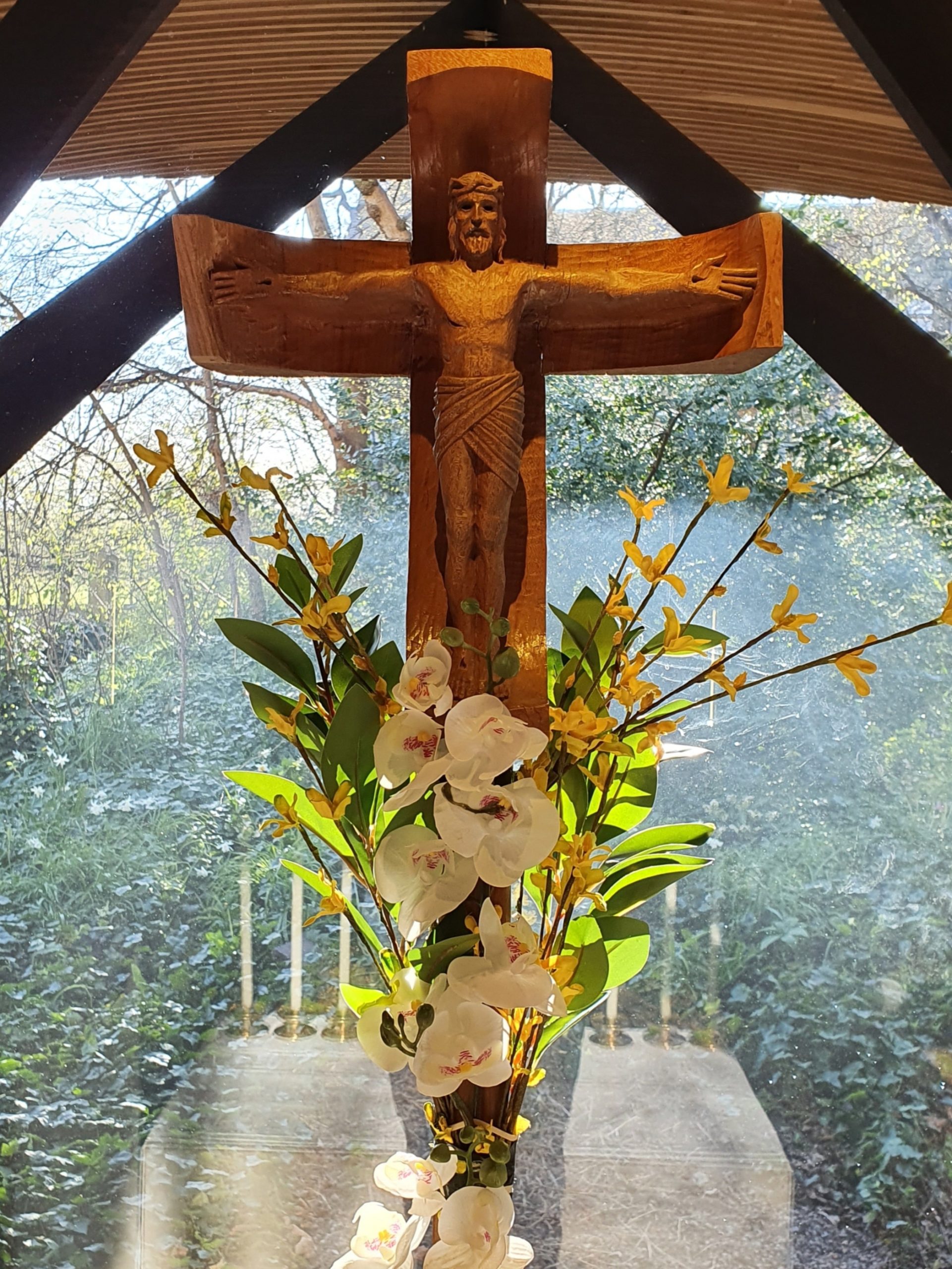 Fr John preaches at the Easter Vigil