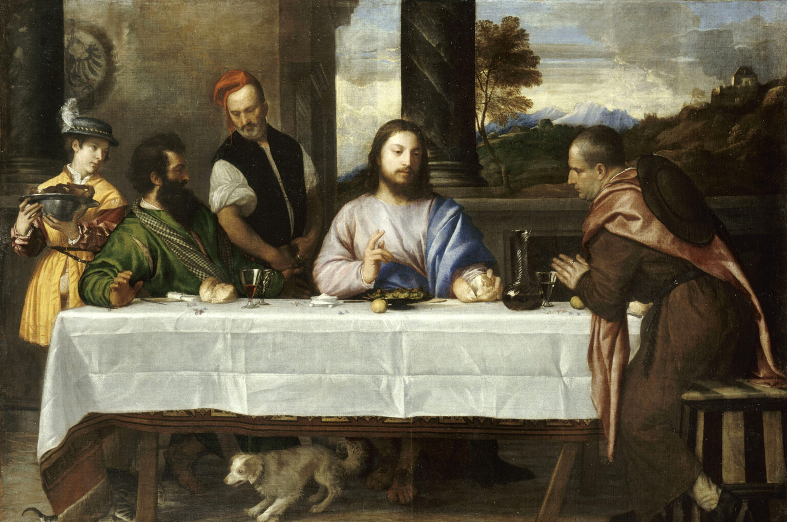 Caravaggio's Supper at Emmaus I